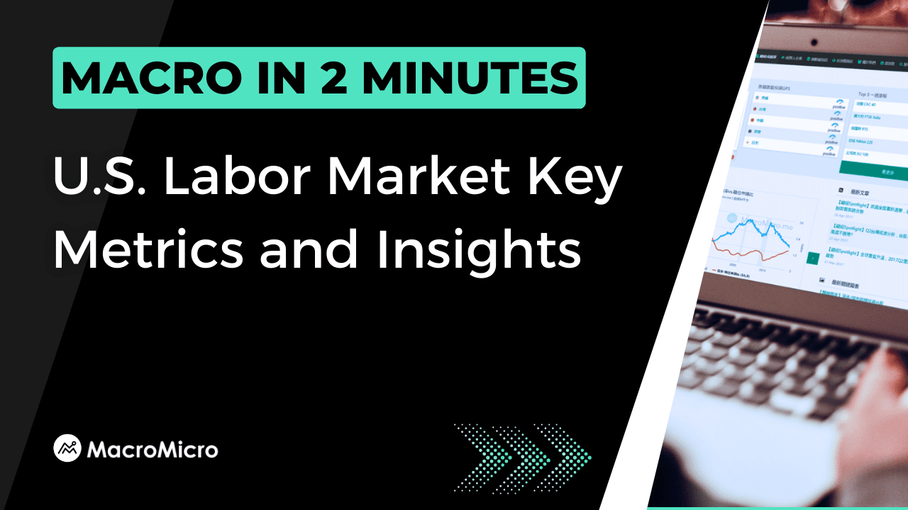 【Macro in 2 Minutes】U.S. Labor Market Key Metrics and Insights | MacroMicro