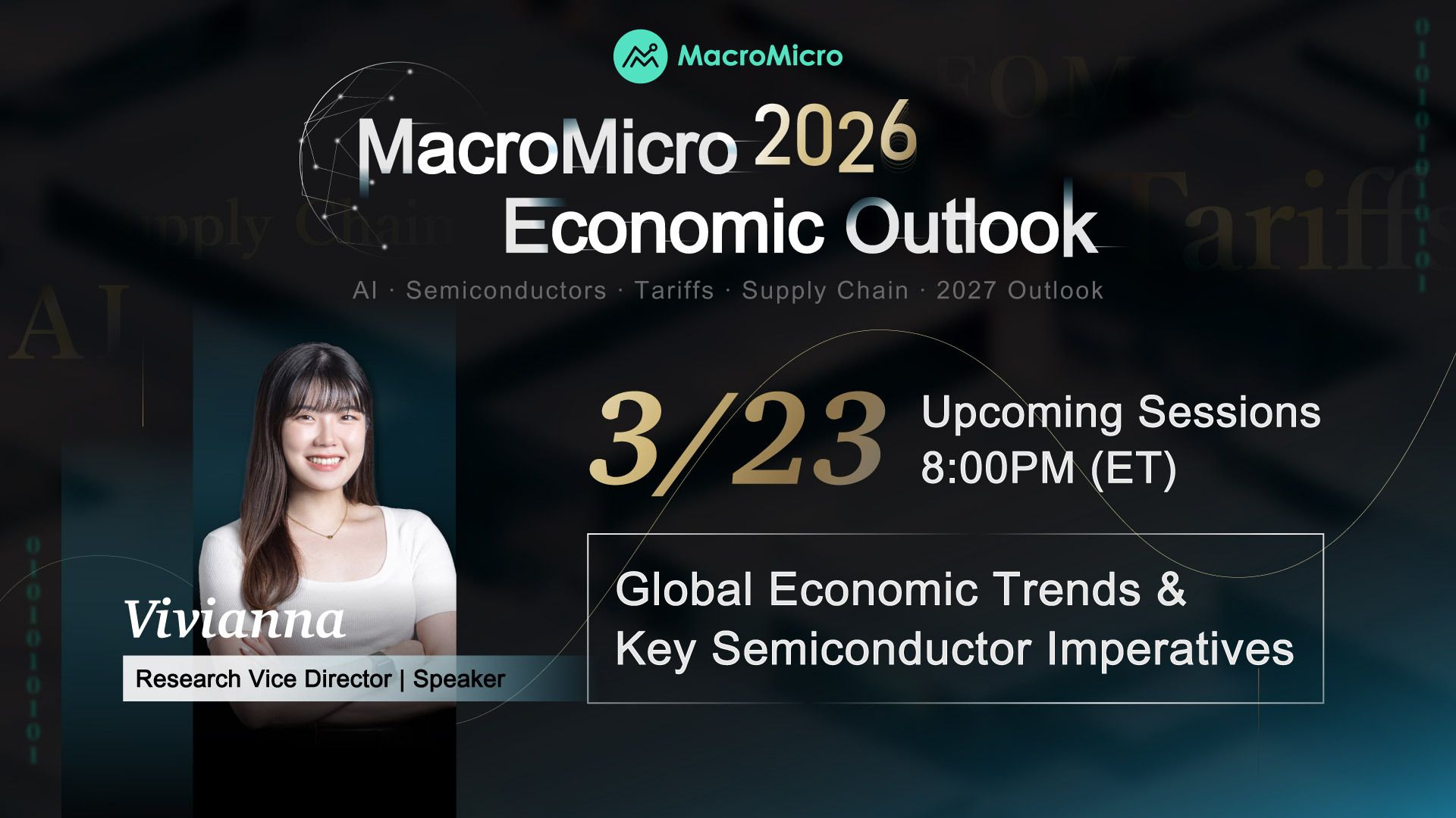 Max Annual FREE Access | 2026 MacroMicro Economic Outlook Full-Year ...
